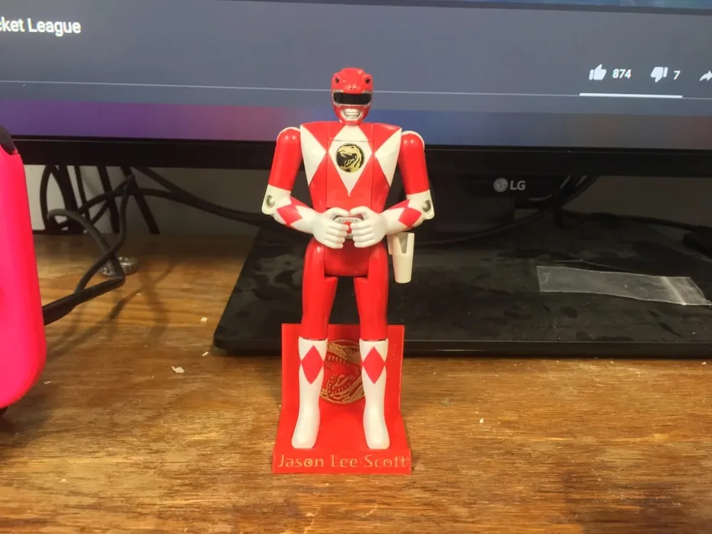 Power Rangers Flip-Head Figure Stand by RisenHentaiDemon MakerWorld ...
