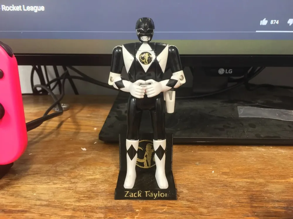 Power Rangers Flip-Head Figure Stand by RisenHentaiDemon MakerWorld ...