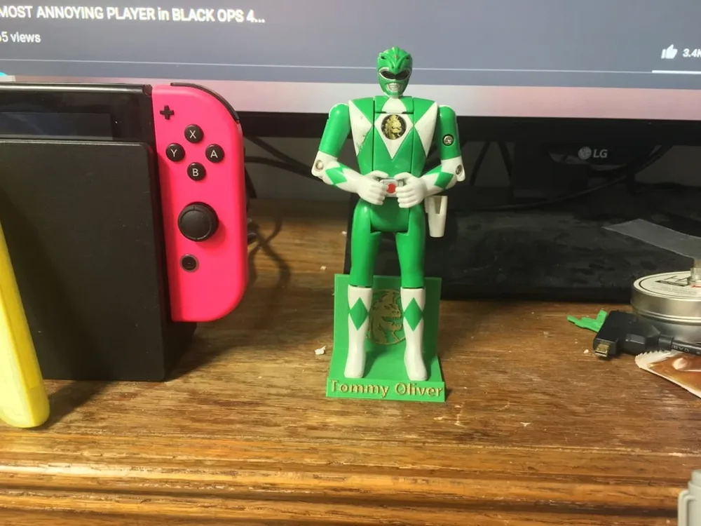 Power Rangers Flip-Head Figure Stand by RisenHentaiDemonMakerWorld ...