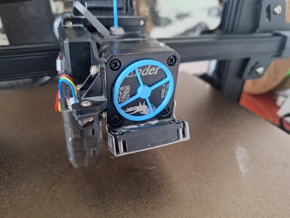 Ender 3S1-Pro Extruder Indicator Wheel by TheCRTTVguy - MakerWorld