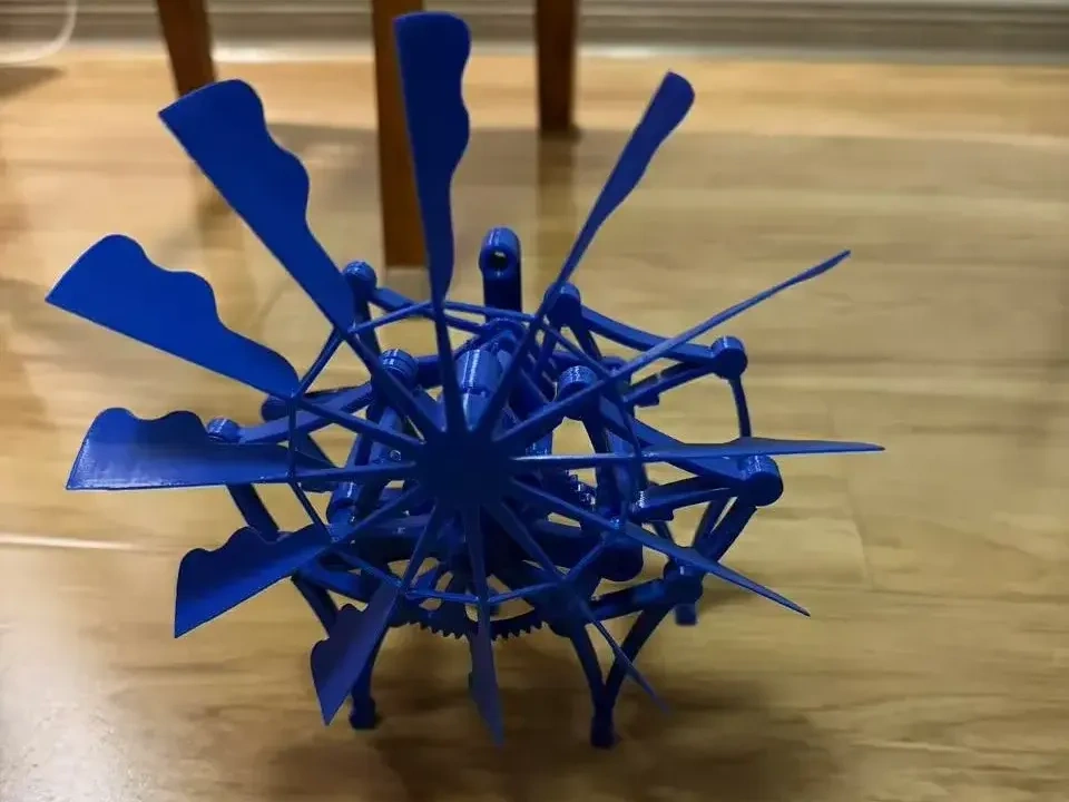 Wind-powered Bionic Beast, Simple Wind-powered Beach Walking Animal ...