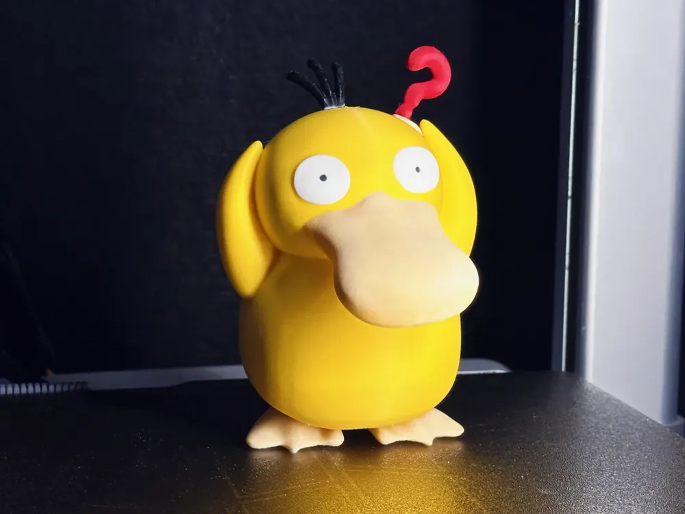 Psyduck's Three Philosophical Questions: Who am I? Where am I? Print me ...