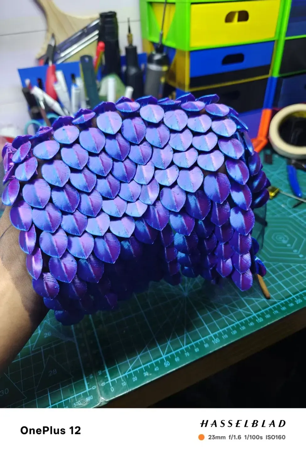 3D Fabric Scale Ao Run cosplay by user_2056764834 MakerWorld: Download ...