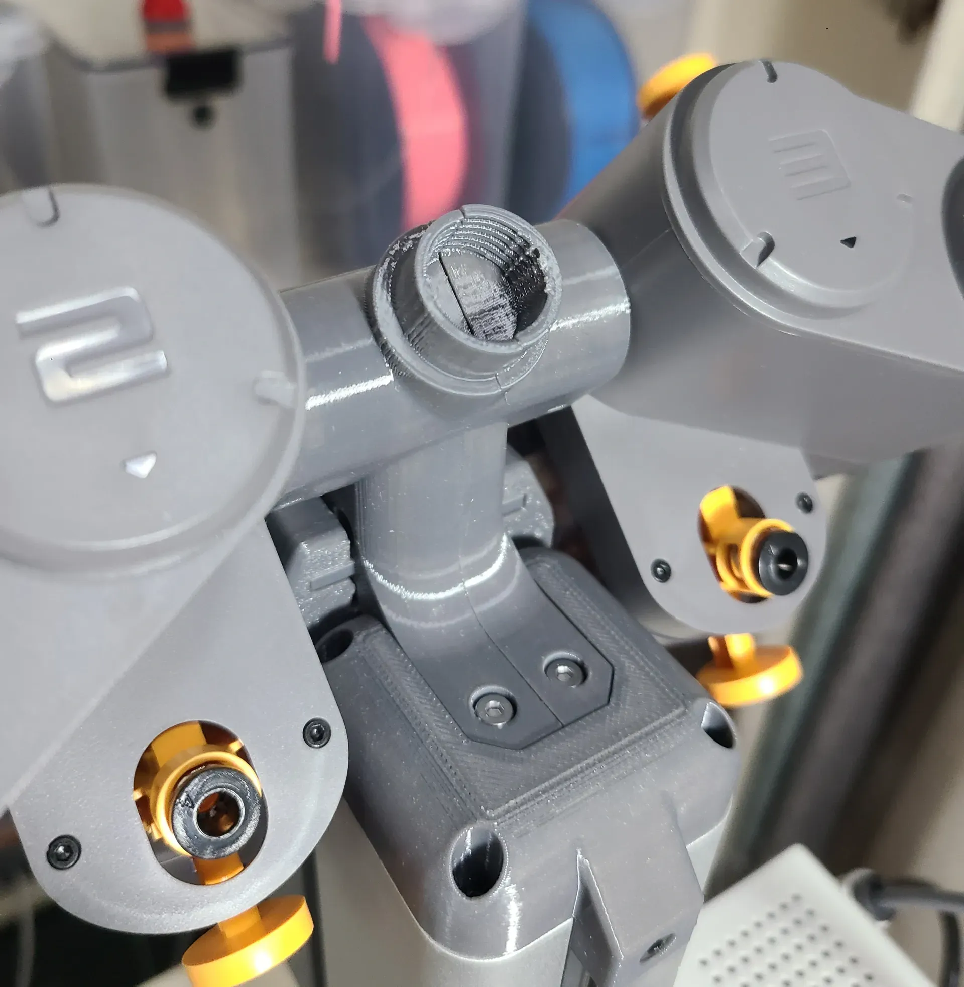 A1 mini Z-axis top-mounted AMS Lite modification scheme (height almost ...
