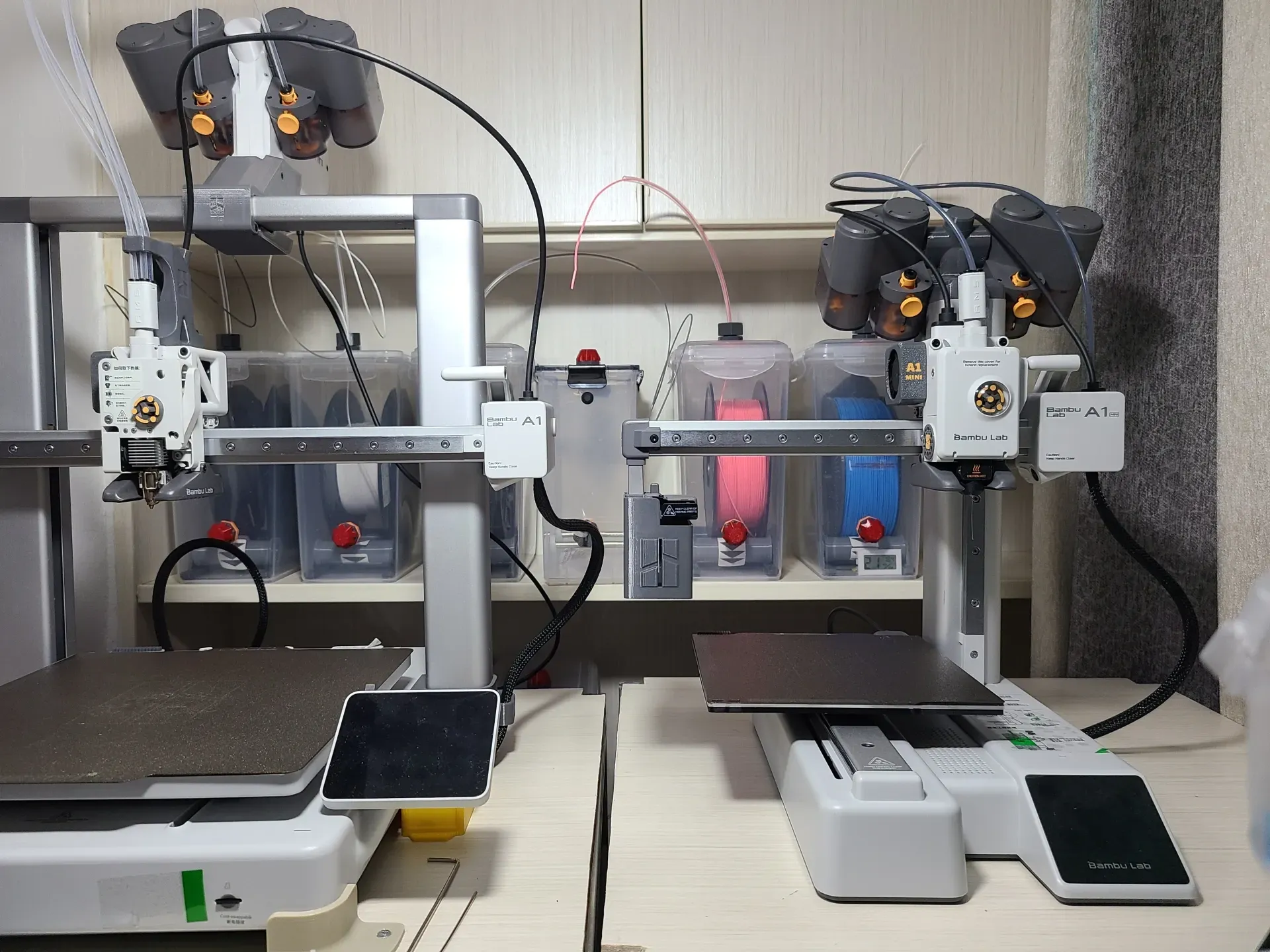 A1 mini Z-axis top-mounted AMS Lite modification scheme (height almost ...