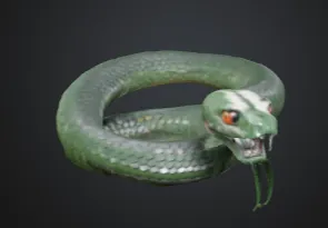 Hyper-Realistic Articulated Snake - Free 3D Print Model - MakerWorld