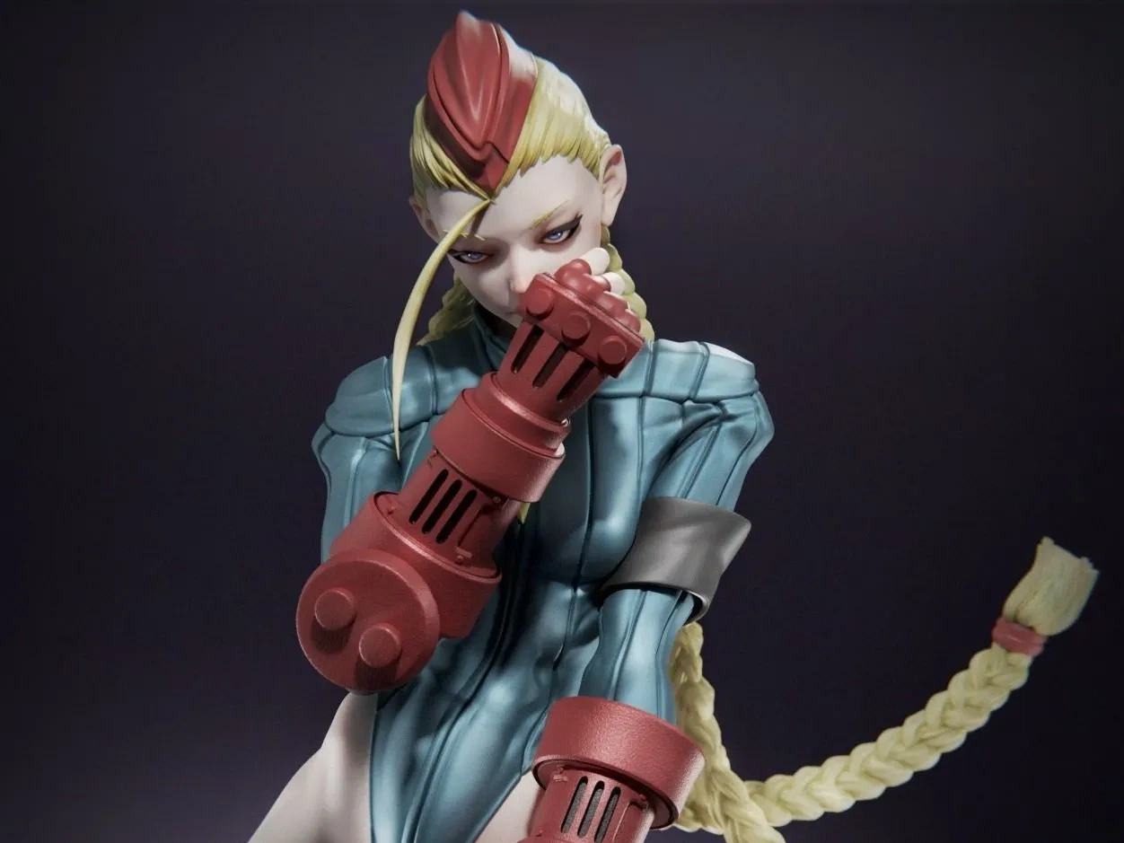 Street Fighter - Cammy by 小虎3D打印 MakerWorld: Download Free 3D Models