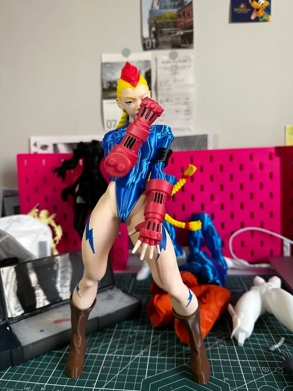 Street Fighter - Cammy by 小虎3D打印 MakerWorld: Download Free 3D Models