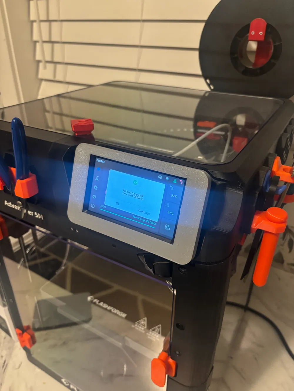 Screen Cover for Flashforge AD5M (Improved) by TheLayerSlayer - MakerWorld