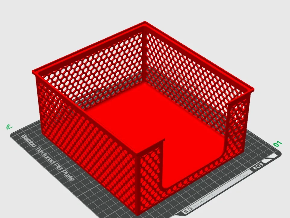Stackable Hollow Storage Basket by 烽烽的竹子 - MakerWorld