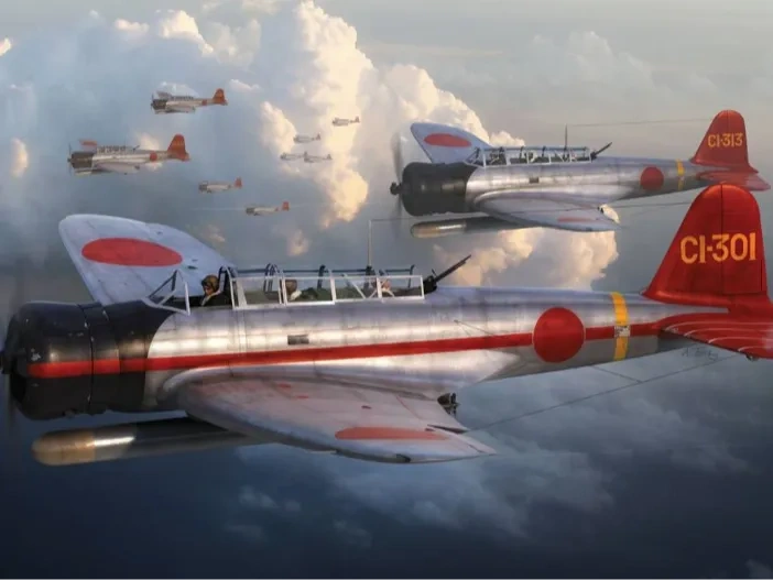 Japanese WWII Aircraft Collection: 11 Models of Zero, Eagle, Mitsubishi ...