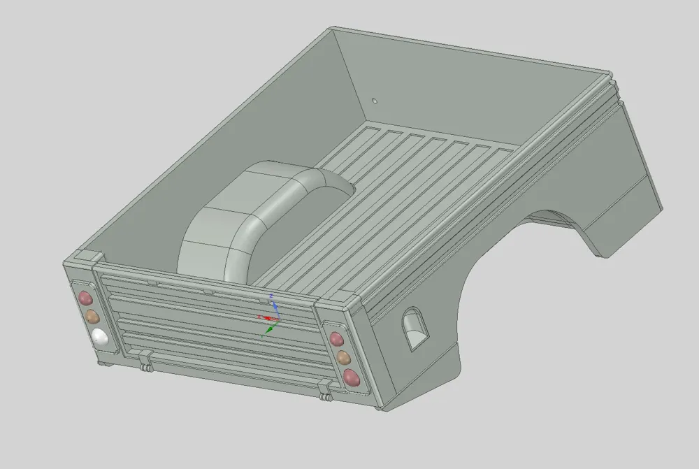 Land Rover Defender 110 HCP (rear part only) - Free 3D Print Model ...