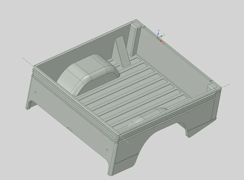 Land Rover Defender 110 HCP (rear part only) by Zax852 MakerWorld ...