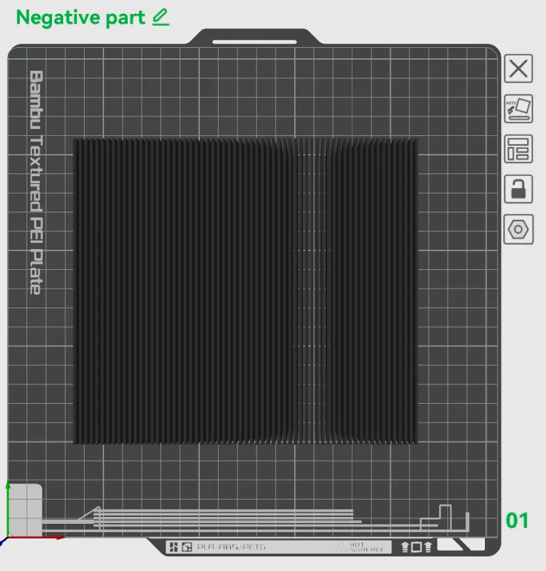 Negative Part for Layered Sculpture by Emanuele MakerWorld: Download Free 3D Models