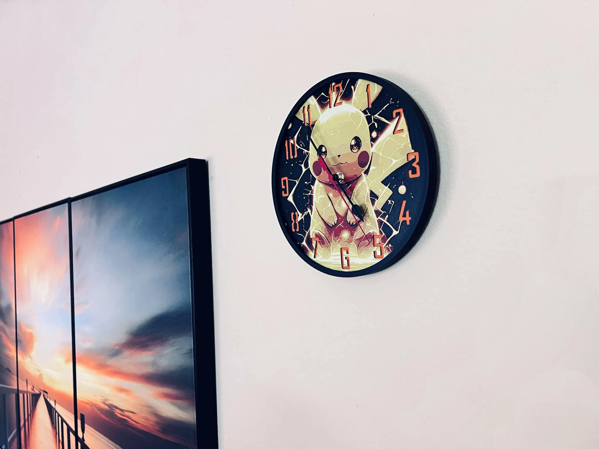 Clock Large - Customizable - Wall or Desk by 3djd MakerWorld: Download ...