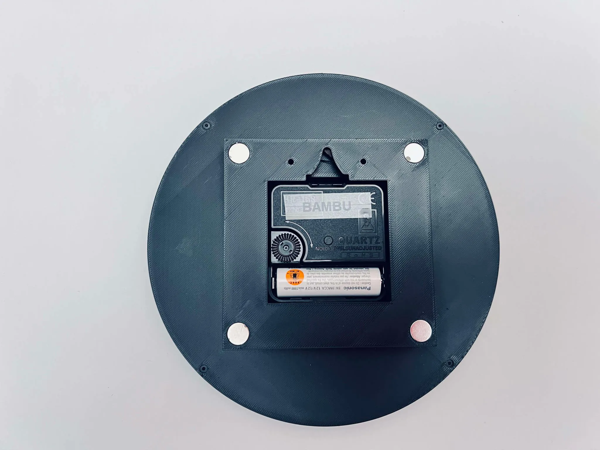 Clock Mini - Customizable - Wall, Desk, or Magnets by 3djd MakerWorld ...