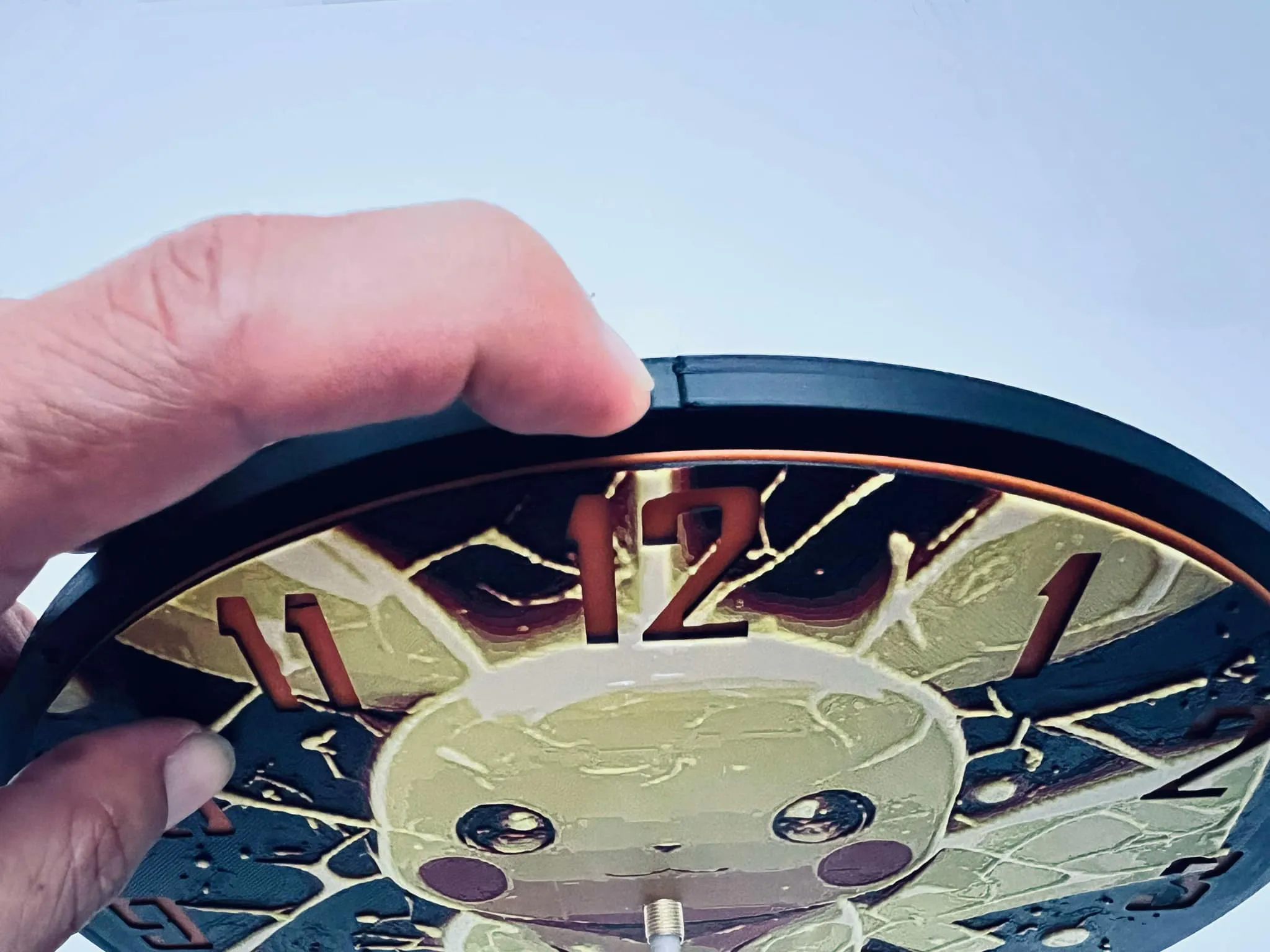 Clock Mini - Customizable - Wall, Desk, or Magnets - Free 3D Print ...