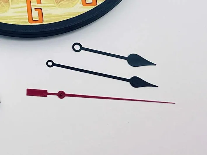 Clock Mini - Customizable - Wall, Desk, or Magnets - Free 3D Print ...