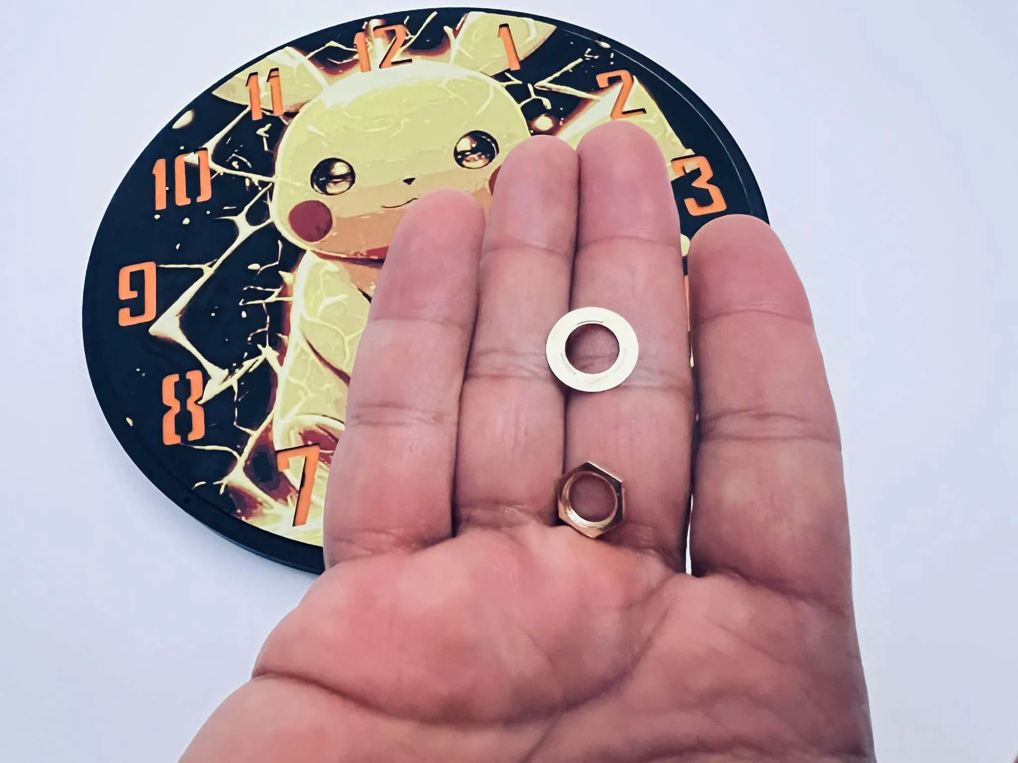 Clock Mini - Customizable - Wall, Desk, or Magnets by 3djd MakerWorld ...