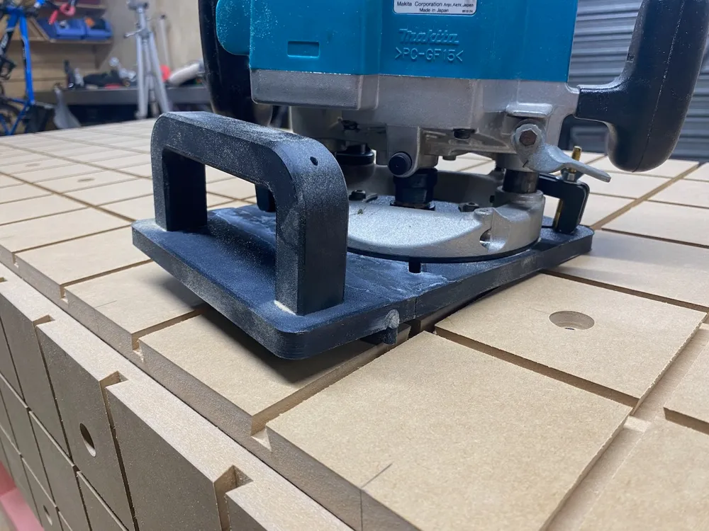 Router jig for Microjig Matchfit dovetail slots - Free 3D Print Model ...