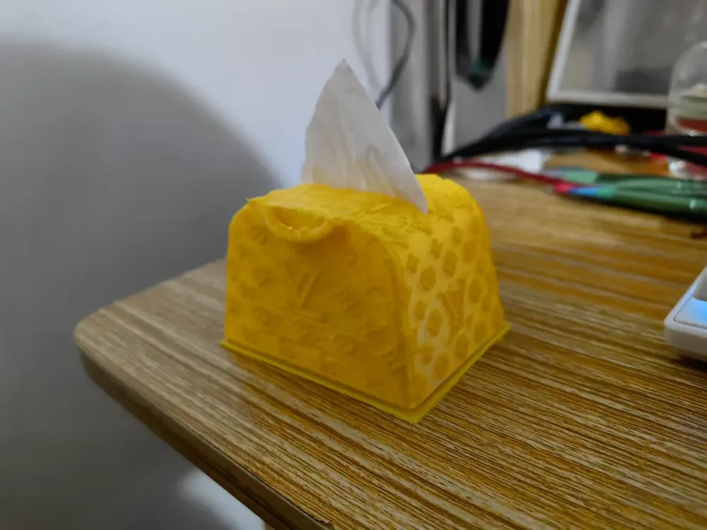 LV bag tissue box by 武器研究所 MakerWorld: Download Free 3D Models