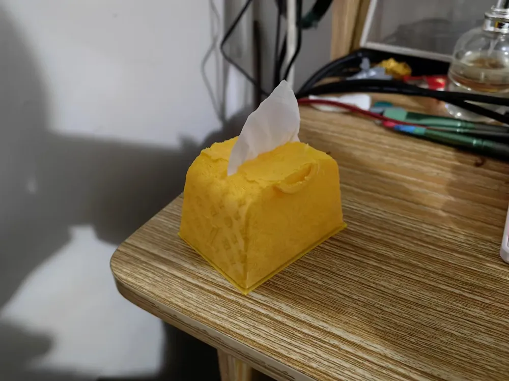 LV bag tissue box by 角色大全 MakerWorld: Download Free 3D Models