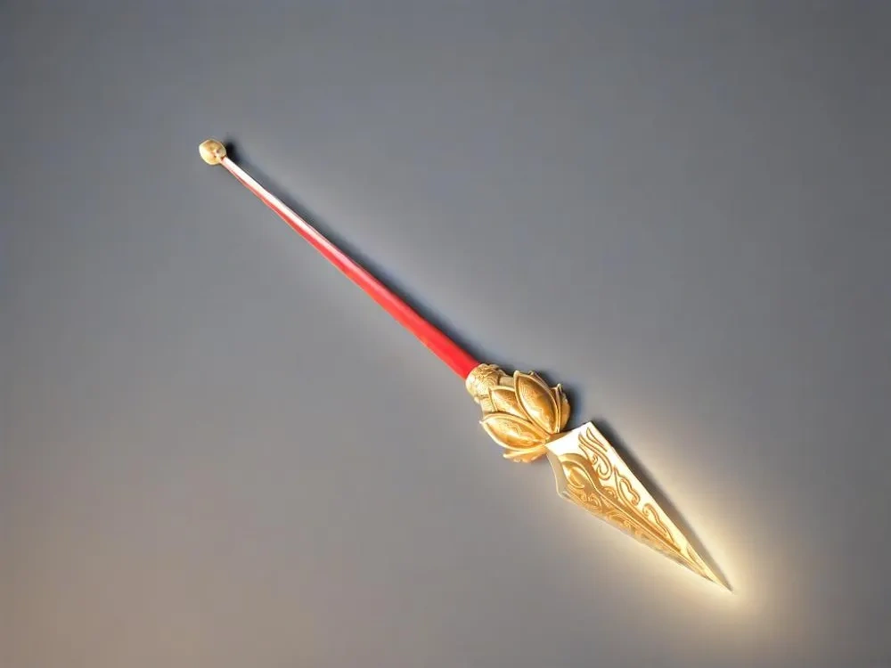 Fire-tipped Spear (PVC) Pipe Gun Shaft by user_556881538 - MakerWorld