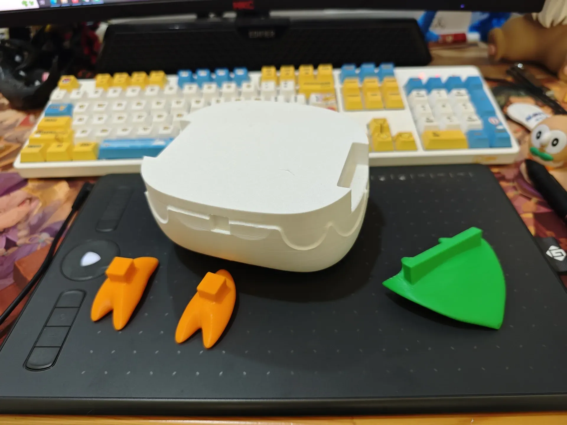 Pokemon—Rowlet Shocked Version (Tissue Box, No AMS needed) by 手废的黑山羊 ...