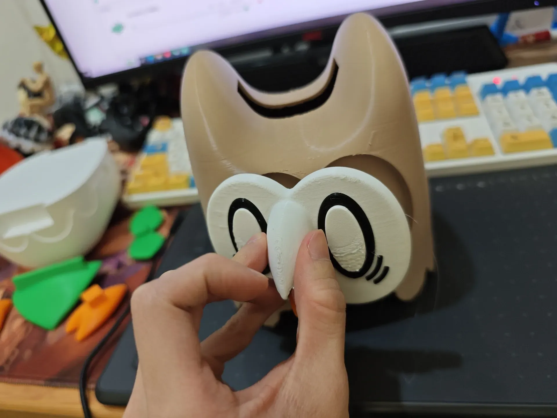 Pokemon—Rowlet Shocked Version (Tissue Box, No AMS needed) by 手废的黑山羊 ...