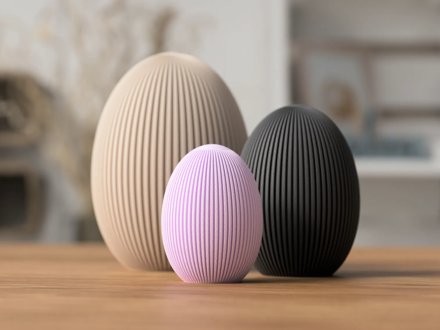 Fuzzy Easter Egg by SabreDesign MakerWorld: Download Free 3D Models