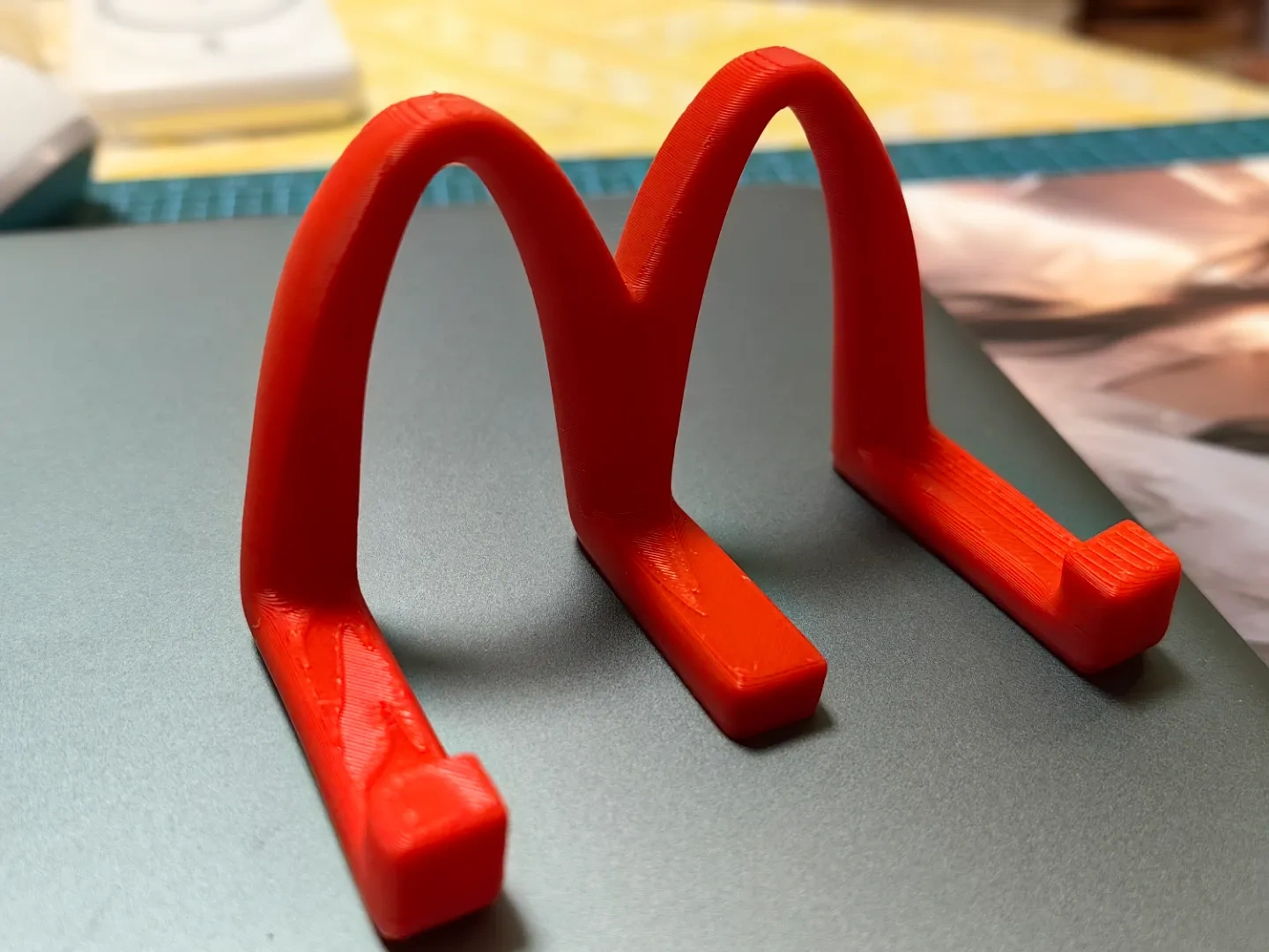 McDonald's M-shaped phone holder (the simpler, the more advanced) by ...