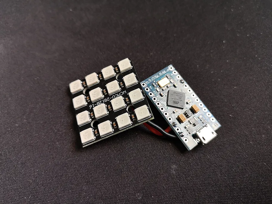 Sim racing mini flag LED (Simhub powered) by Mark_McQ - MakerWorld