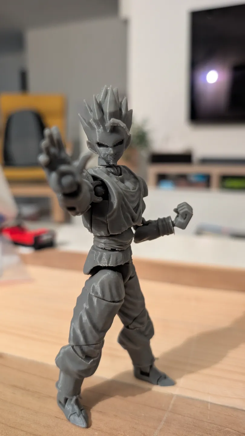 Ultimate Gohan Dummy13 Head Remixed by BENZIN69 MakerWorld: Download ...