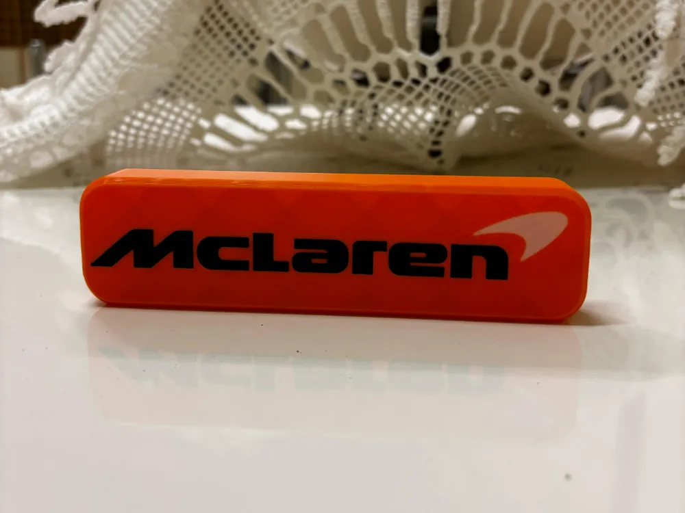 Mclaren Sign by gabriel_schiavetto - MakerWorld