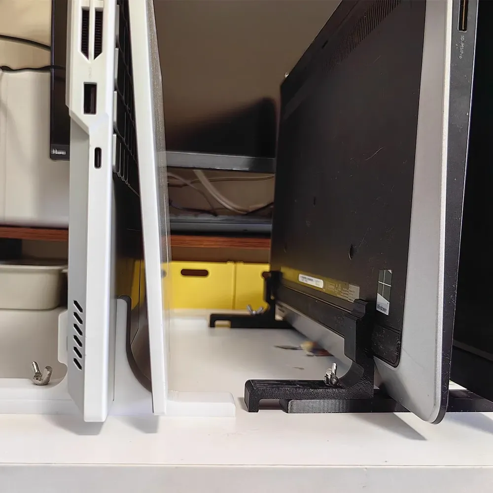 Adjustable Spacing Laptop Stand by 迷茫大西瓜 - MakerWorld