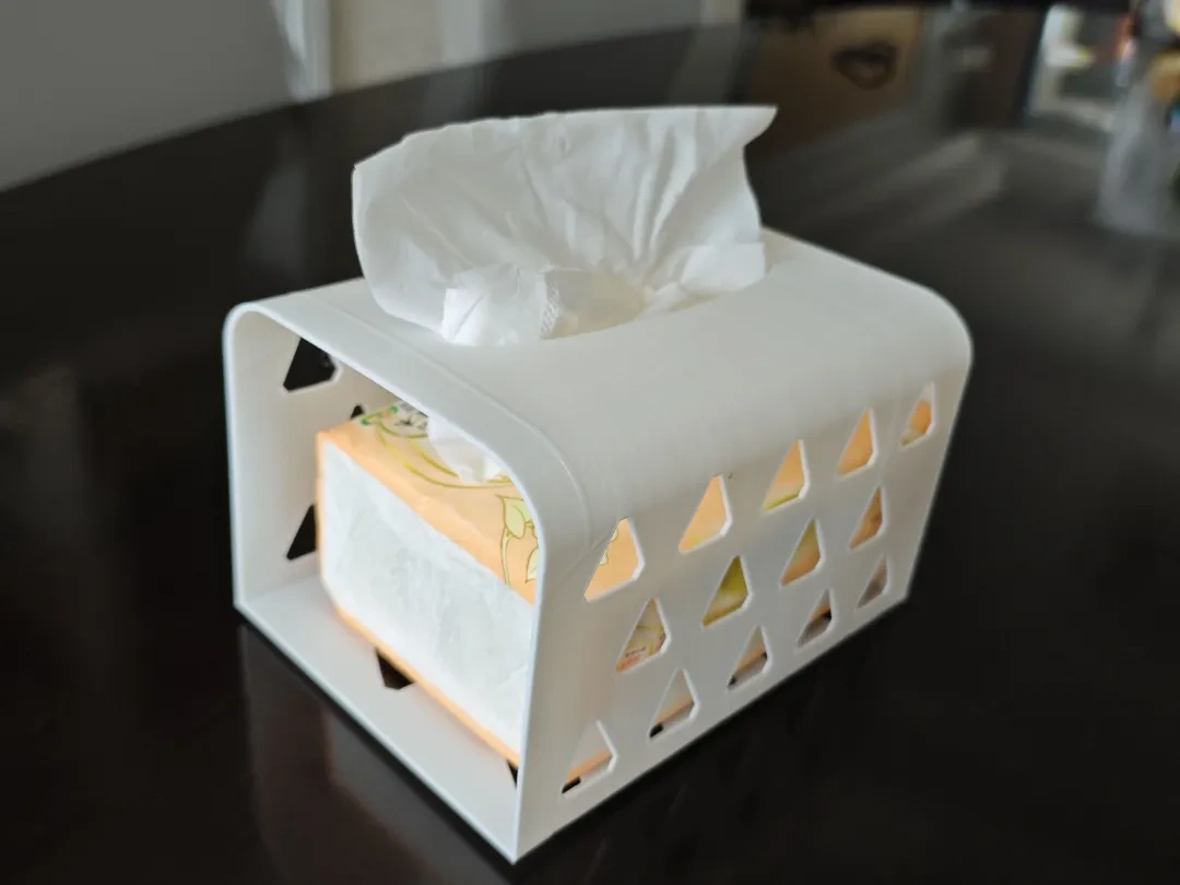 Triangle Hollow Napkin Box by 76444481x0908 - MakerWorld