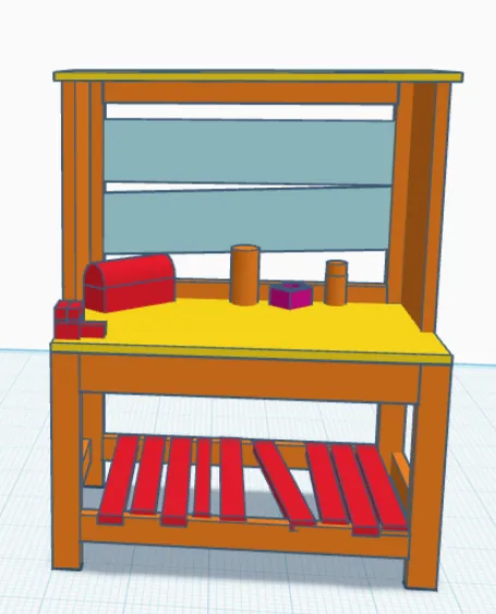 Rust workbench level 2 by Methican MakerWorld: Download Free 3D Models