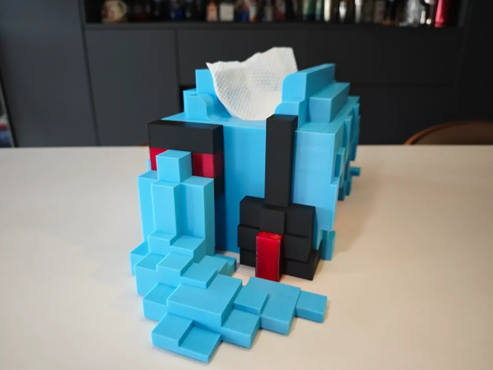 Hatsune Miku Pixel Tissue Box (No AMS Needed) Large + Small A1mini ...