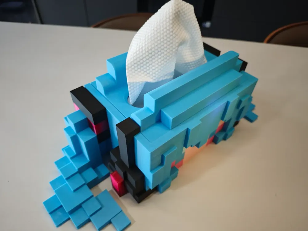 Hatsune Miku Pixel Tissue Box (No AMS Needed) Large + Small A1mini ...