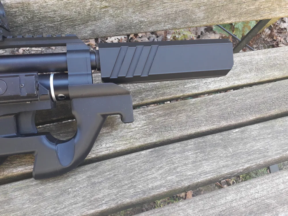 Rectangular Airgun Suppressor .22 (1/2"-20 UNF) by MJM3D MakerWorld ...