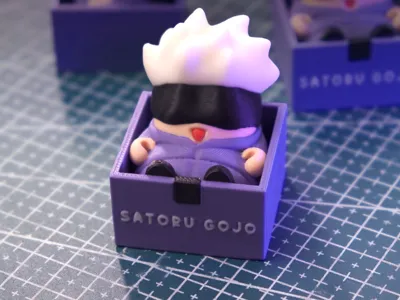 Satoru Gojo Cat by ileonrd - MakerWorld