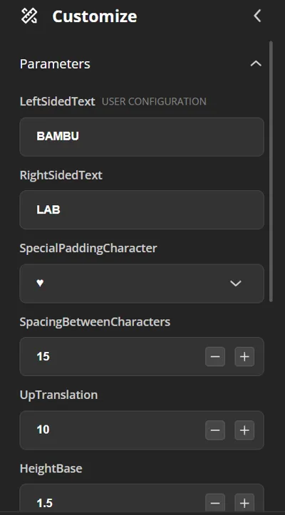 Dual Name Illusion - Custom Nameplate Generator by neverland forgeMakerWorld: Download Free 3D ...
