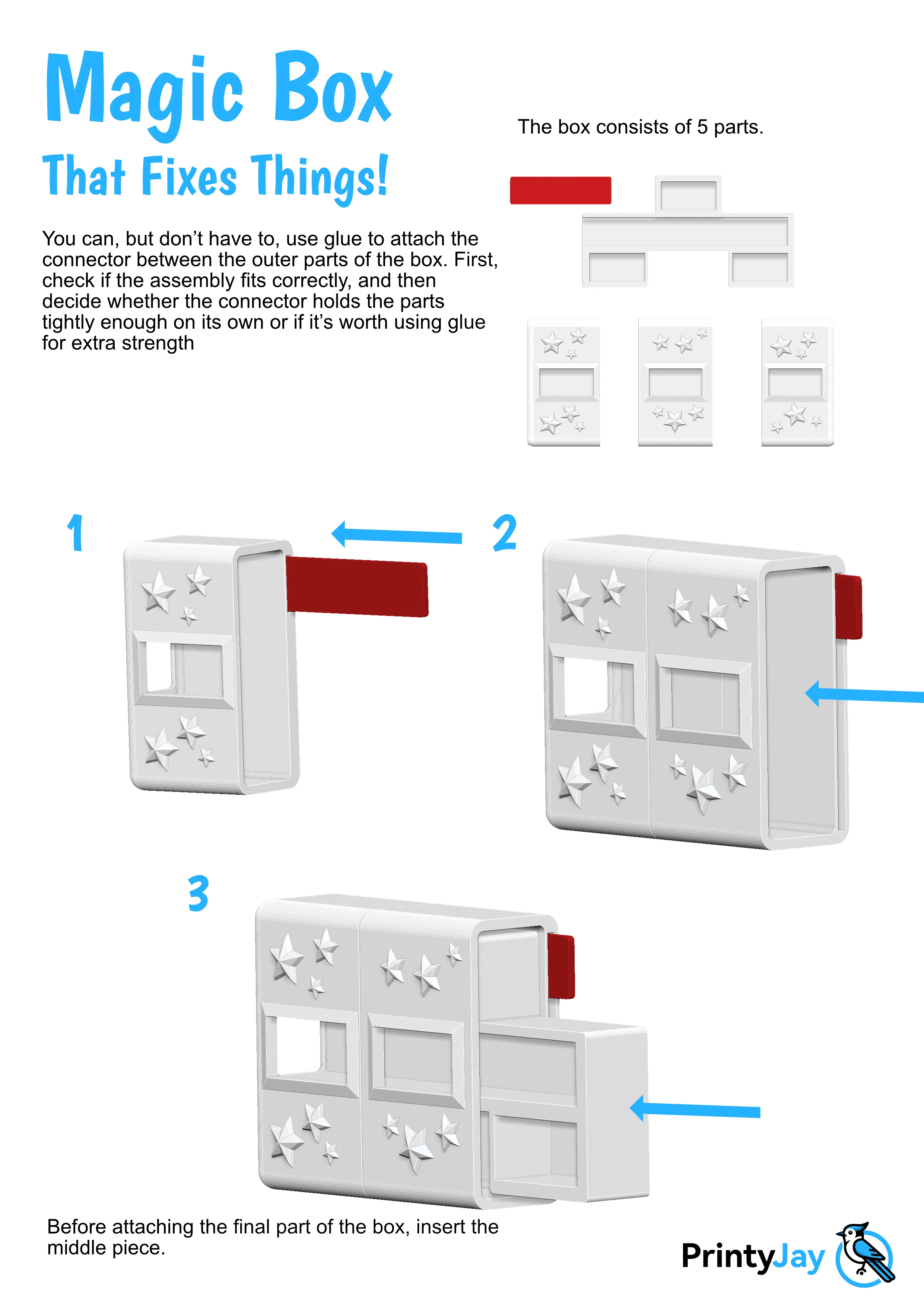 Magic Repair Box – The Zigzag Illusion! - Free 3D Print Model - MakerWorld