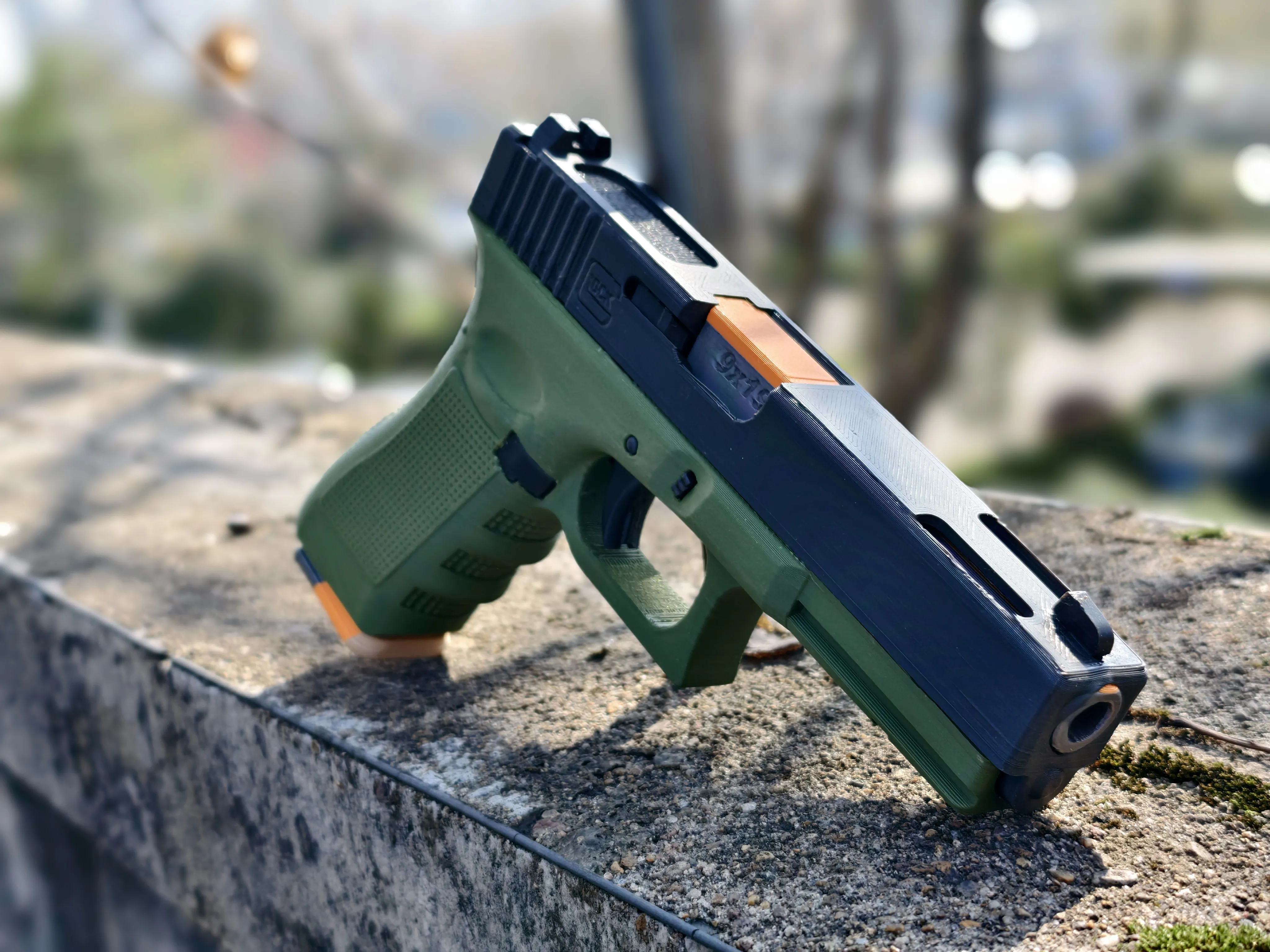 Glock G18c Toy pistol(No move or launch) by 补补觉去 MakerWorld: Download ...