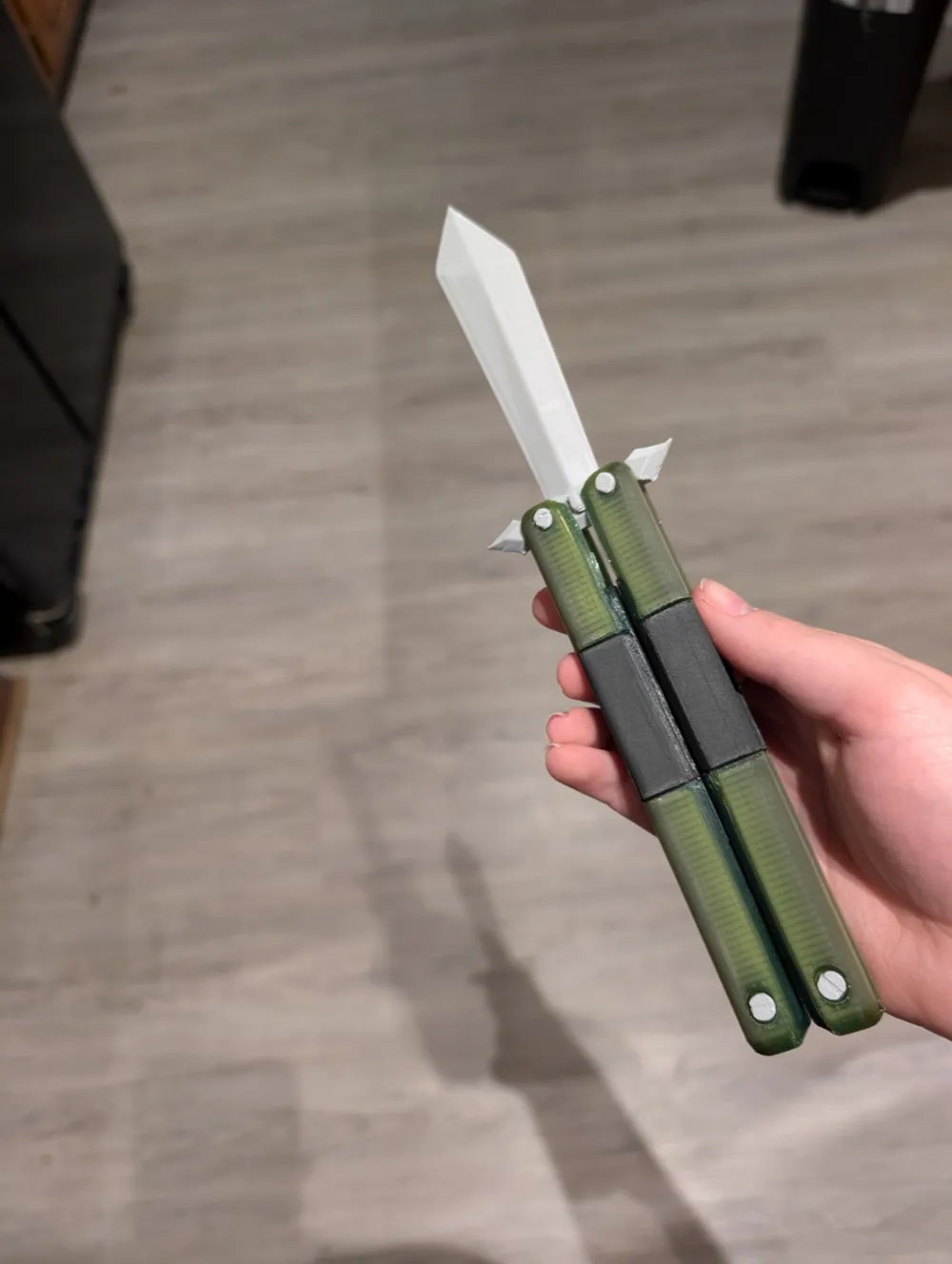 Butterfly Knife(inspired by TF2 stock spy knife) - Free 3D Print Model ...