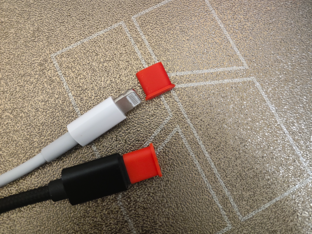 Apple connector plug, Lightning dust plug by 天天快乐 - MakerWorld