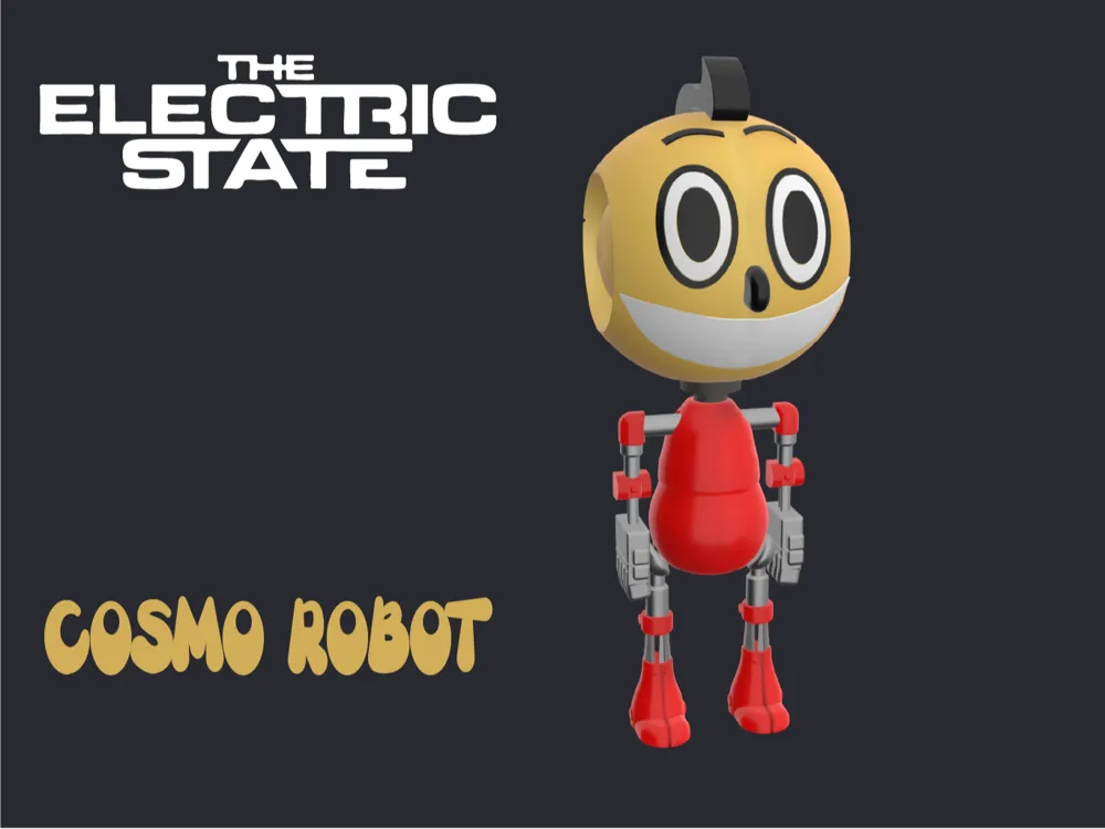Kid Cosmo Robot from Electric State (my version) - Free 3D Print Model ...