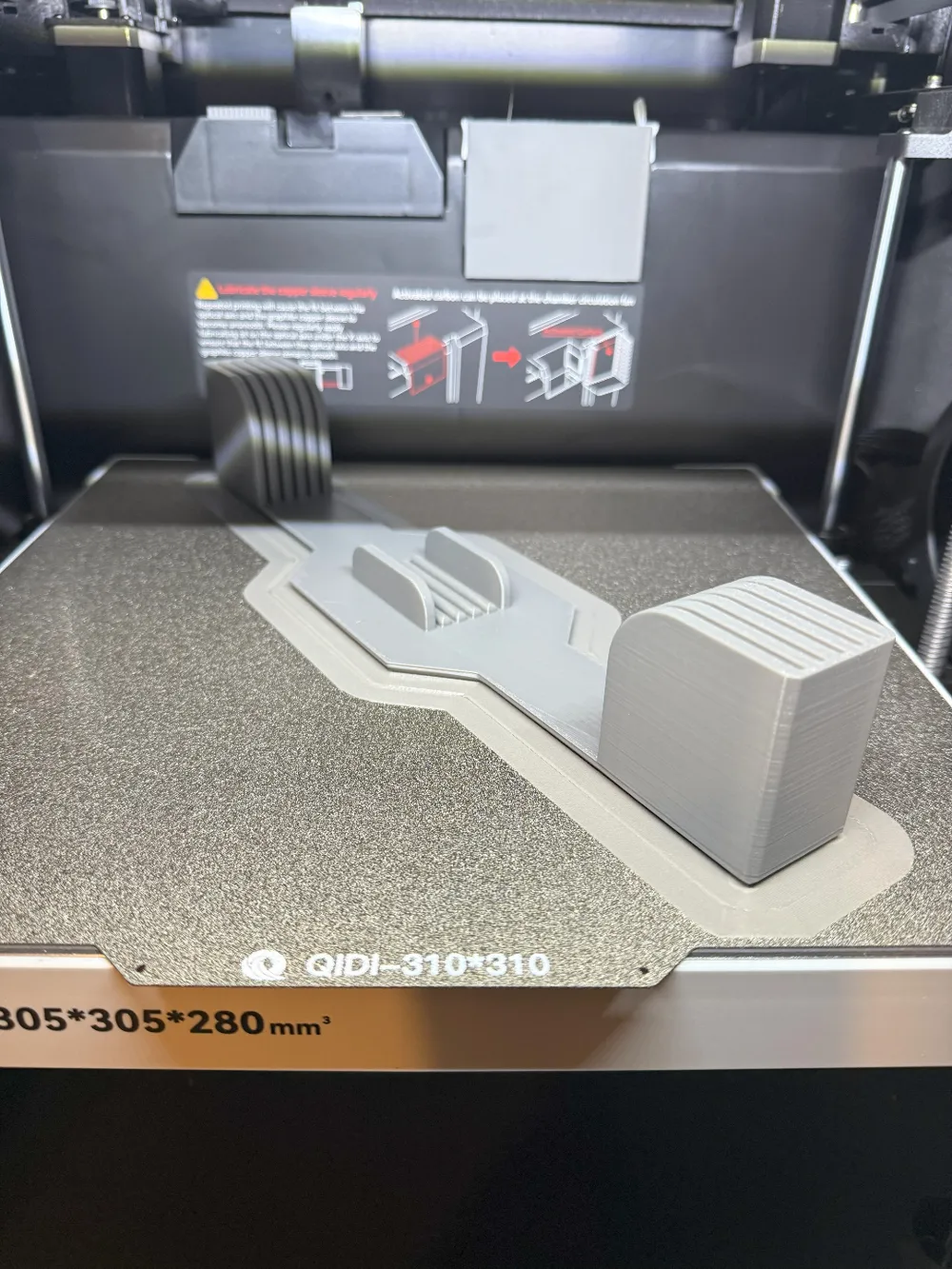 Qidi Plus4 Build Plate Holder 310x310 - 5 Plates by drathbone - MakerWorld