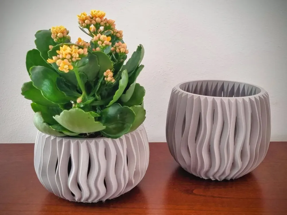 Modern pot by user_2356472288 MakerWorld: Download Free 3D Models
