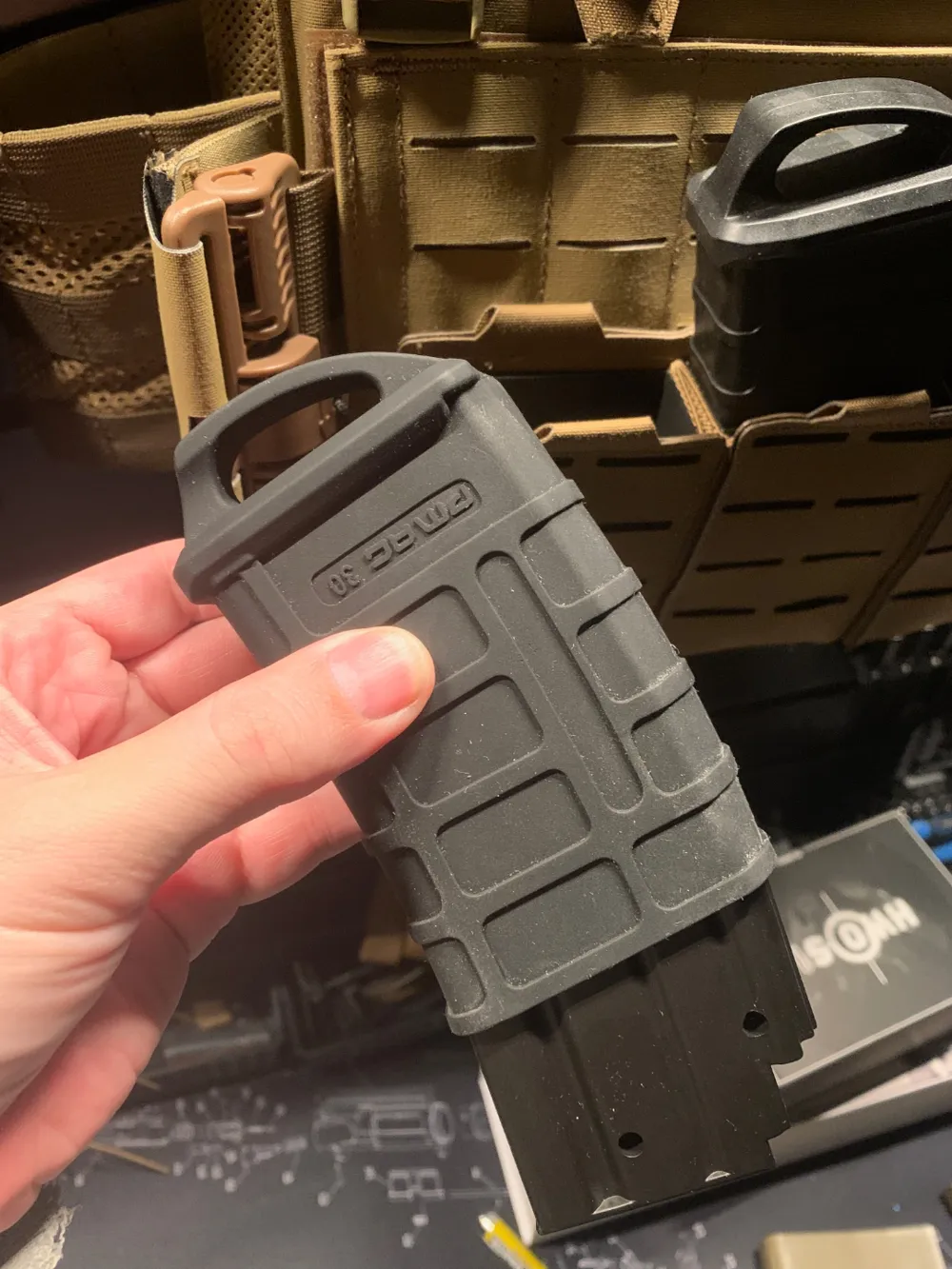 AR-15 magazine insert for chest rig or plate carrier by Petr Stepanek ...